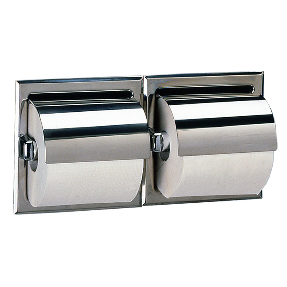 Double Recessed Toilet Tissue Dispenser With Hood - B699 / B6997 ...