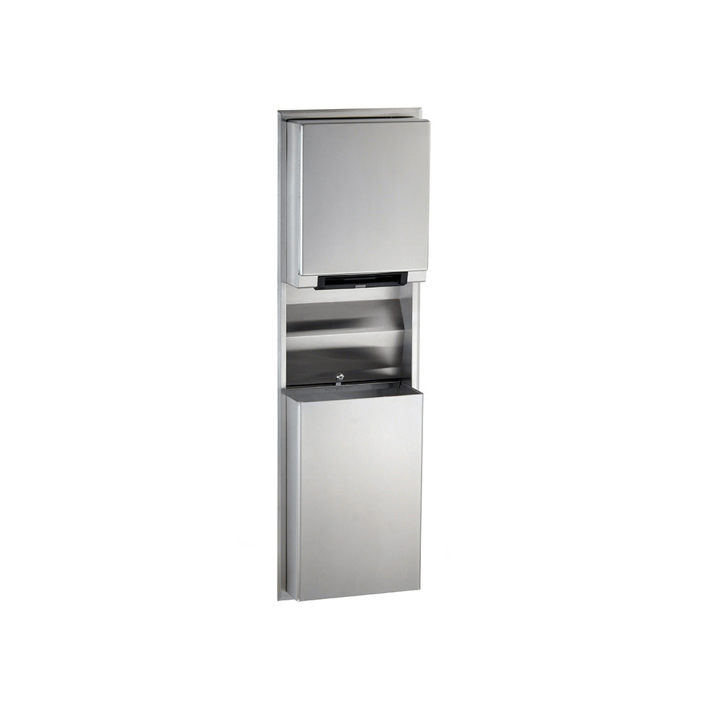 Recessed Convertible Automatic Roll Towel & Waste Bin - B3974 / B39747 ...