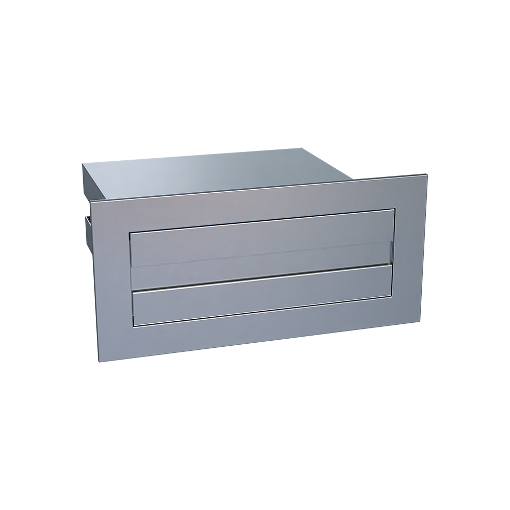 Counter Top Recessed Paper Towel Dispenser in Satin Stainless Steel ...