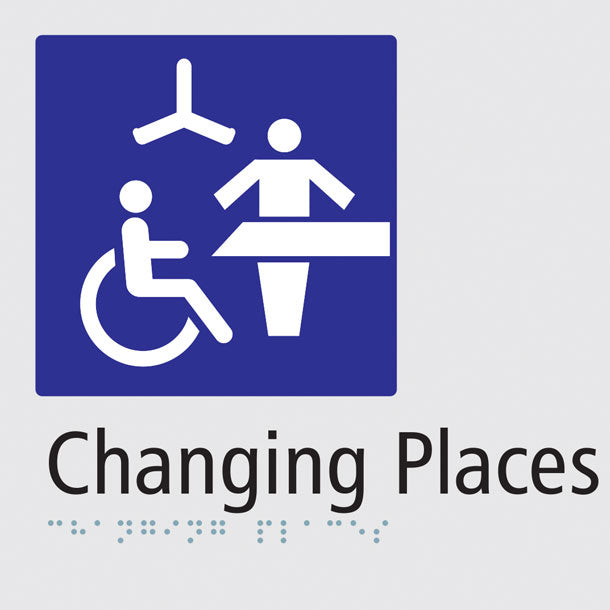 Changing Places Sign - PG38 – Complete Washrooms
