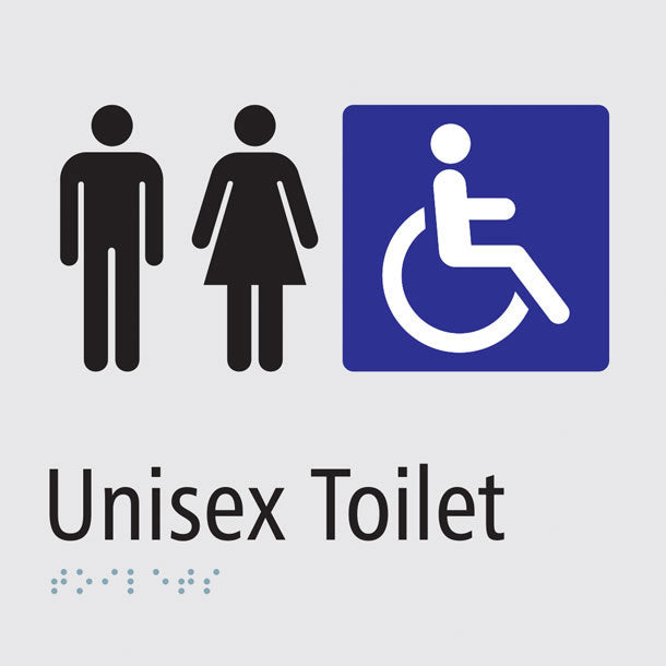 Unisex / UAT Toilet Sign - PG41 – Complete Washrooms
